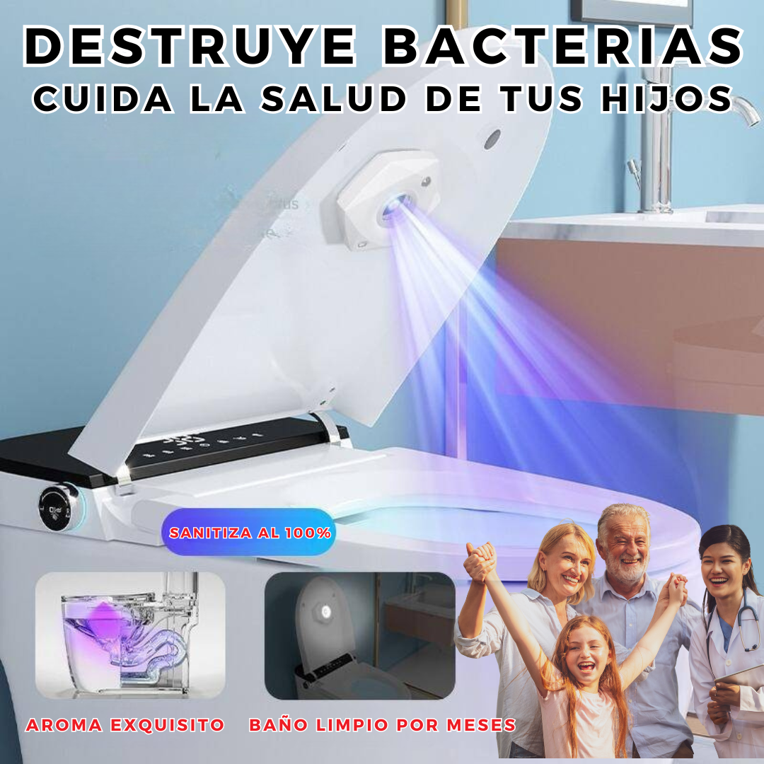 2X1 ClinMax UV Recargable-Desinfecta tu baño y Cuida la salud de tu fa ...